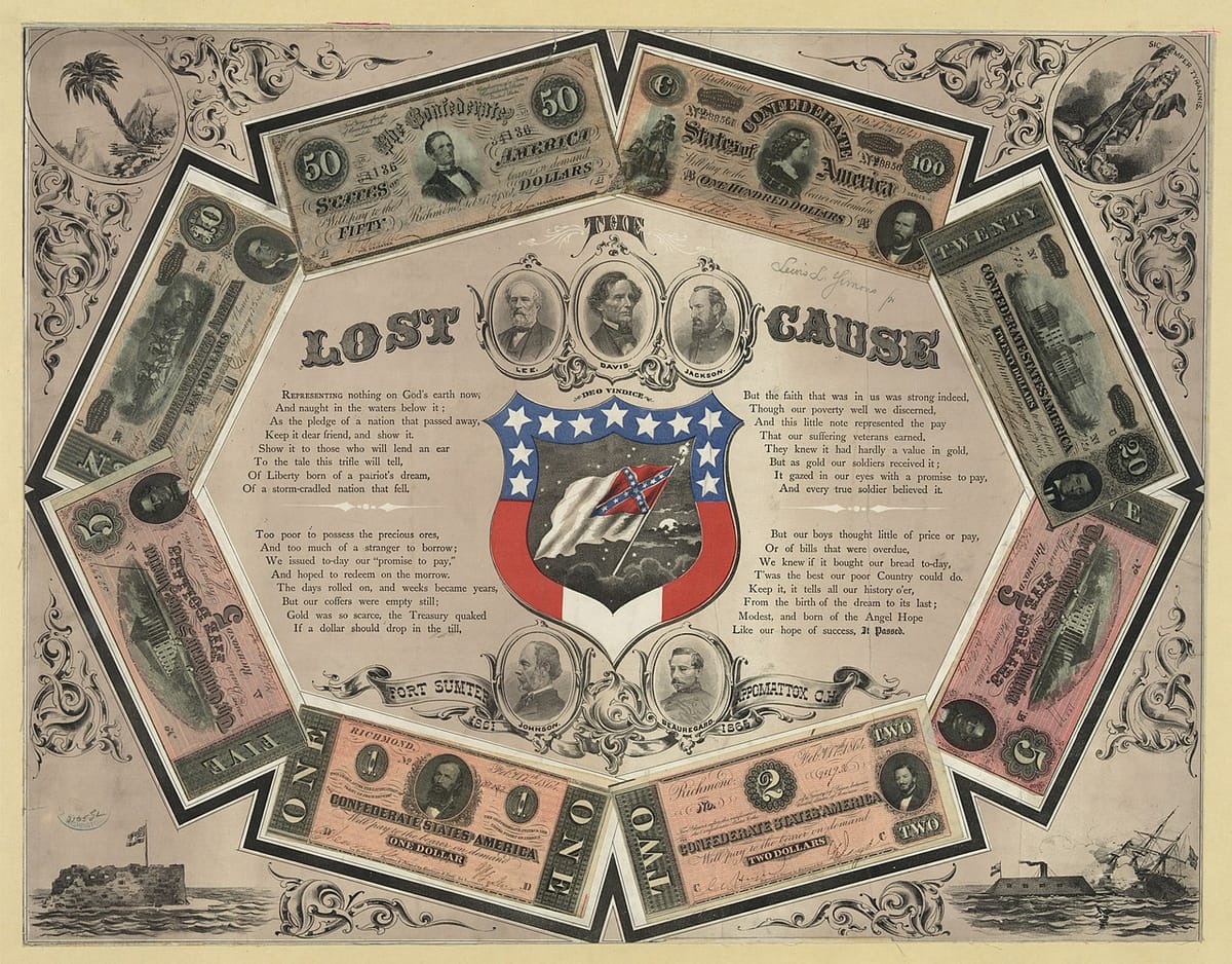 The Lost Cause 2.0, brought to you by Ron DeSantis and MAGAs everywhere