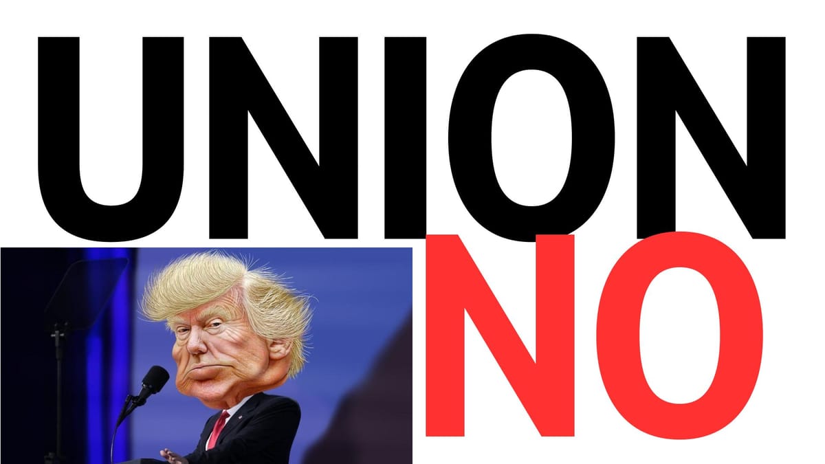 Donald Trump, Union Buster